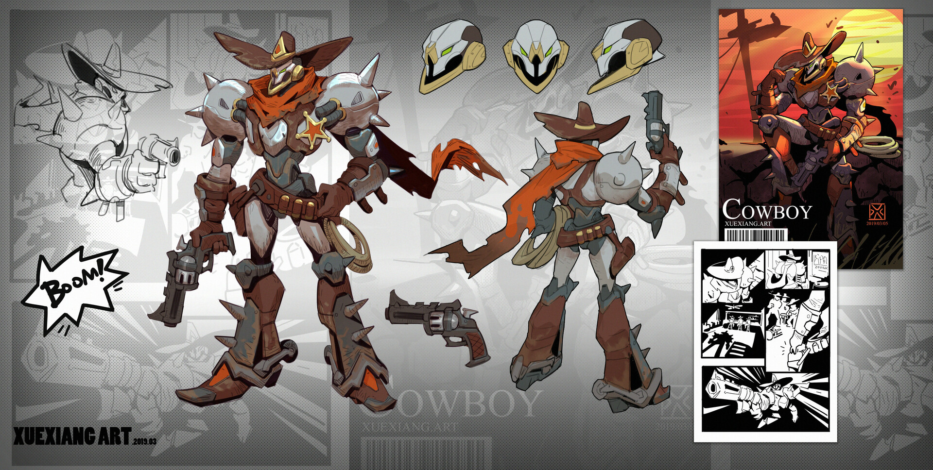 ArtStation - Cowboy!
