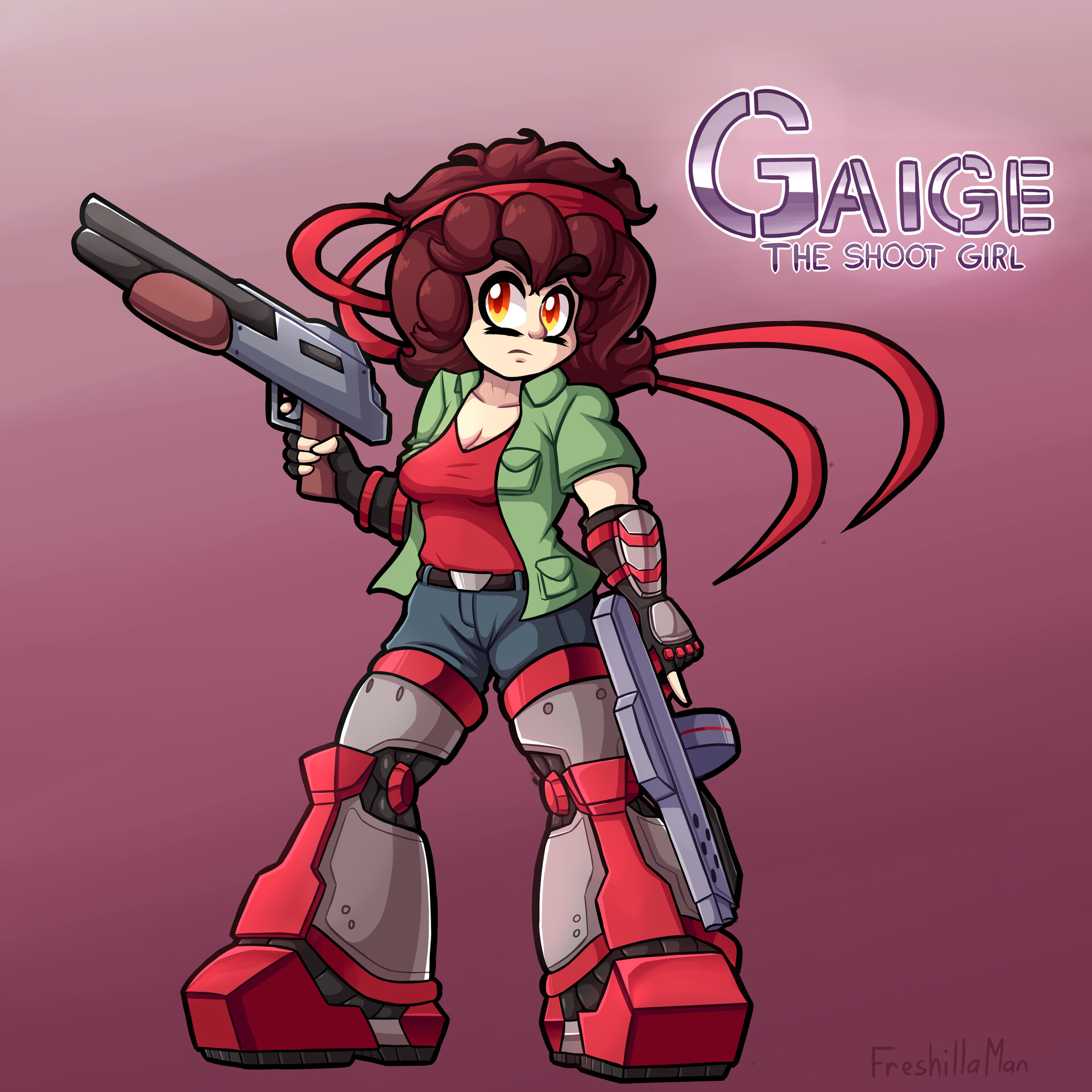 ArtStation - Gaige character design