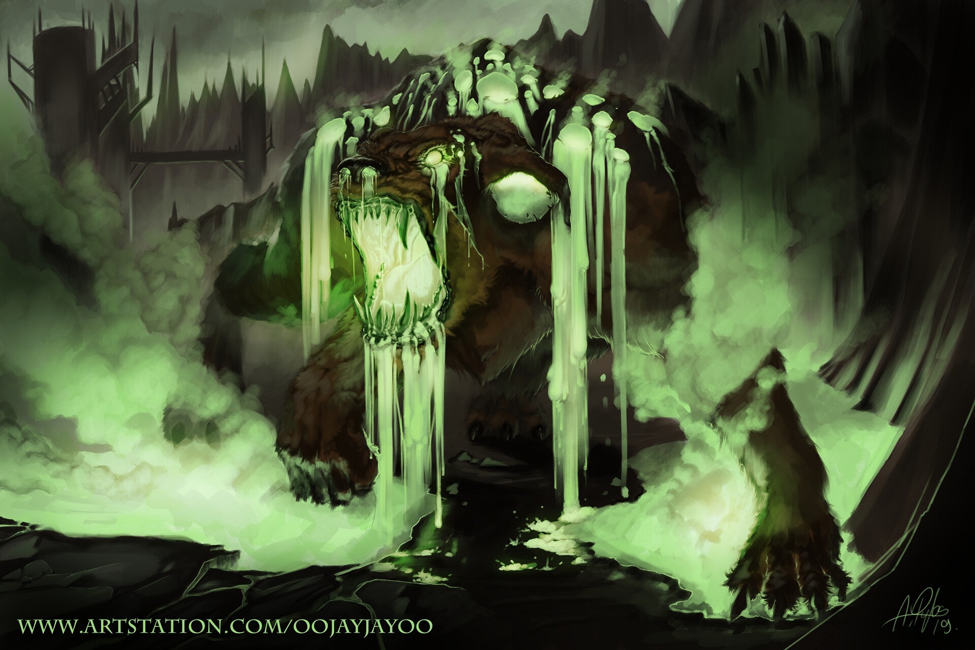 ArtStation - Hell Hound