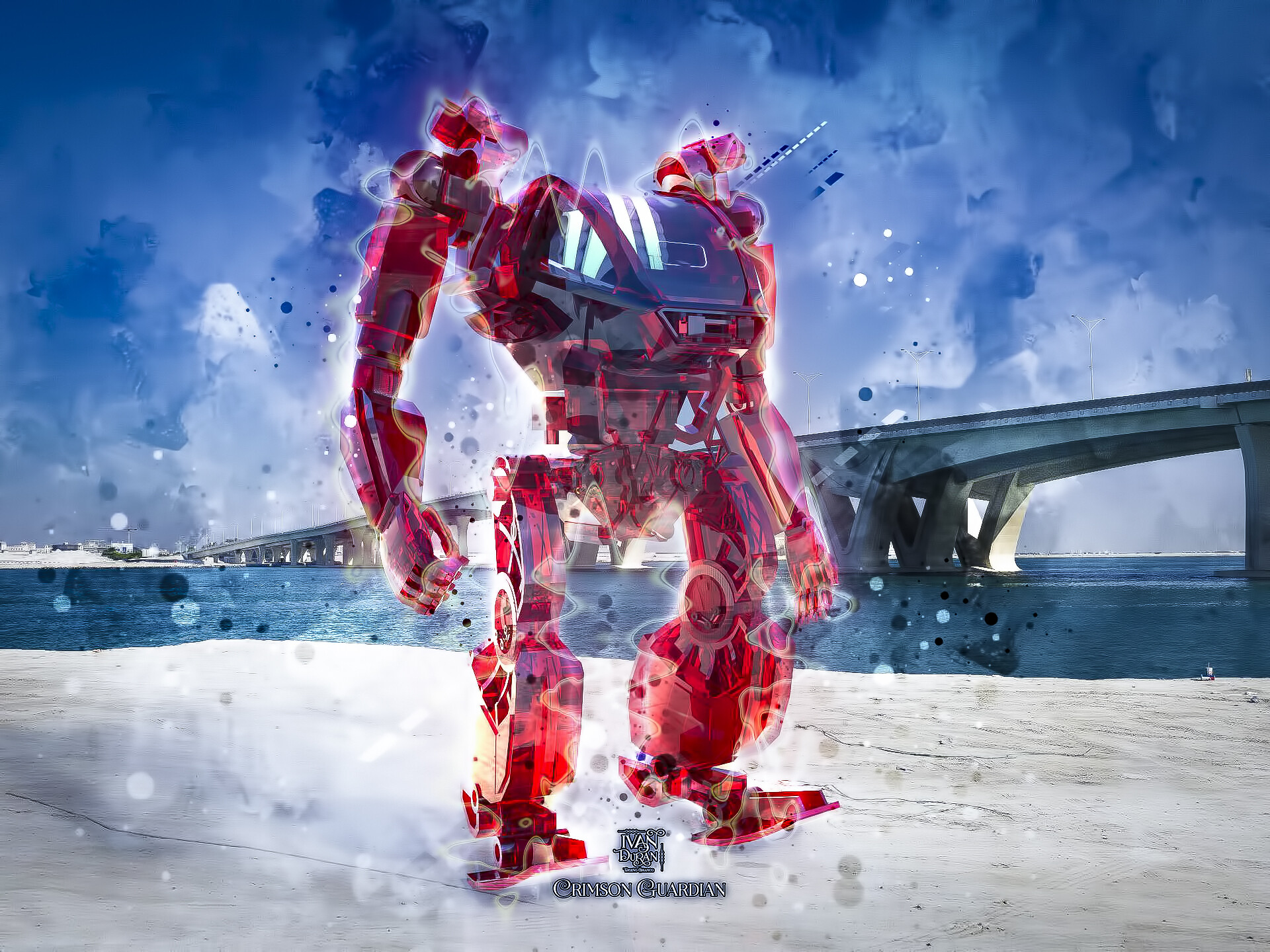 ArtStation - Crimson Guardian