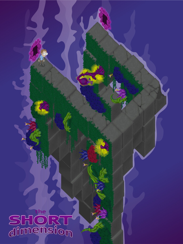 ArtStation - Short Dimension Level Concept