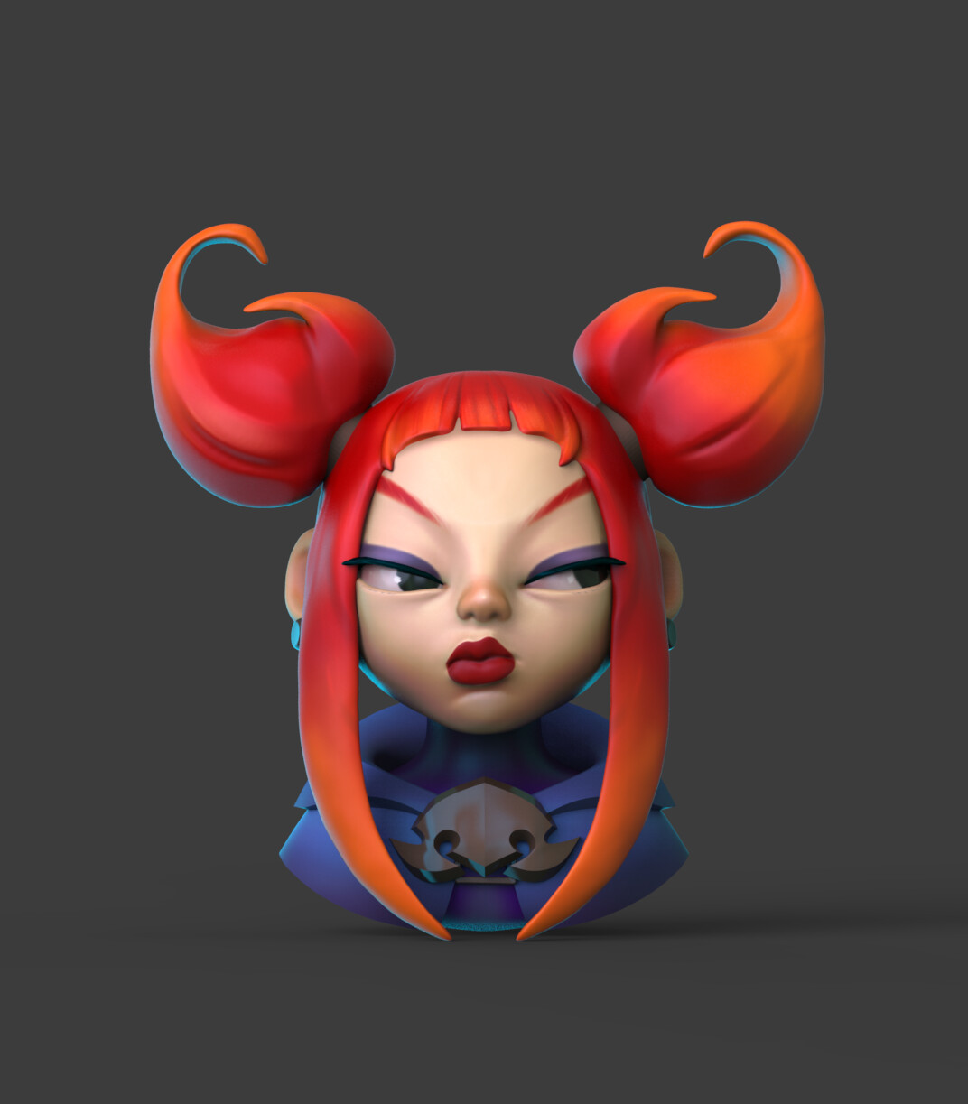 ArtStation - RED GIRL