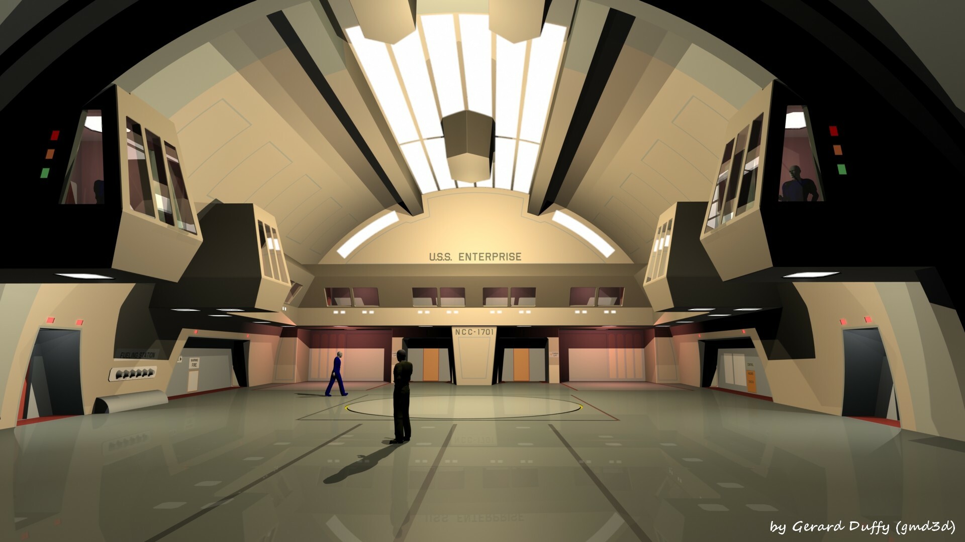 Gerard Duffy - Star Trek Reimagined Constitution Class