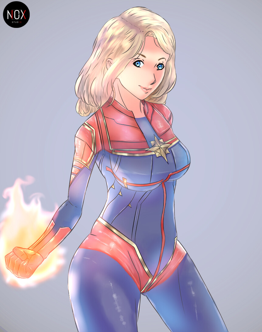 ArtStation - Captain Marvel Fanart