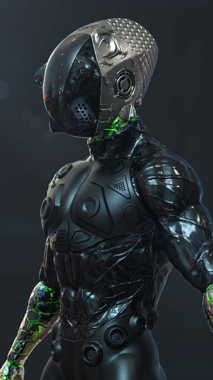 ArtStation - Cyberpunk Male