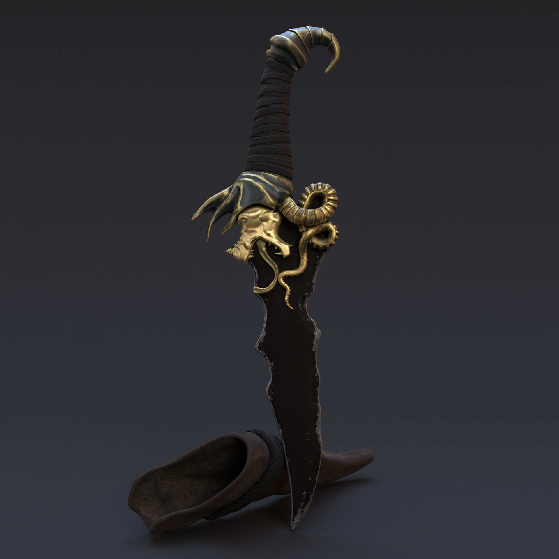ArtStation - Dragon Dagger