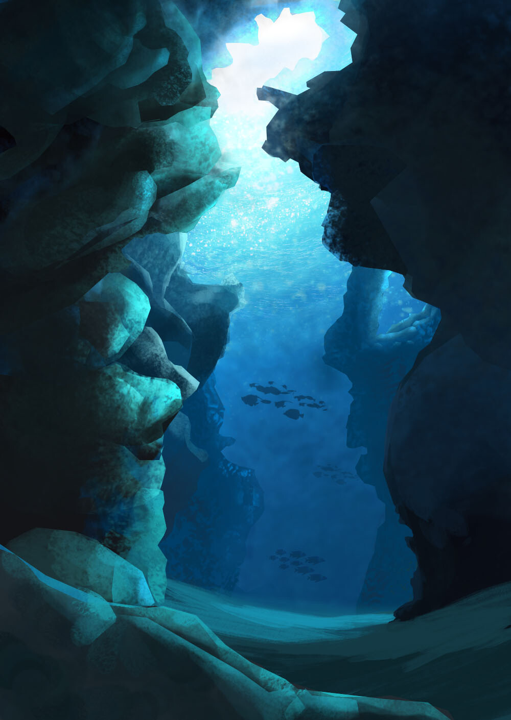 ArtStation - UNDER THE SEA