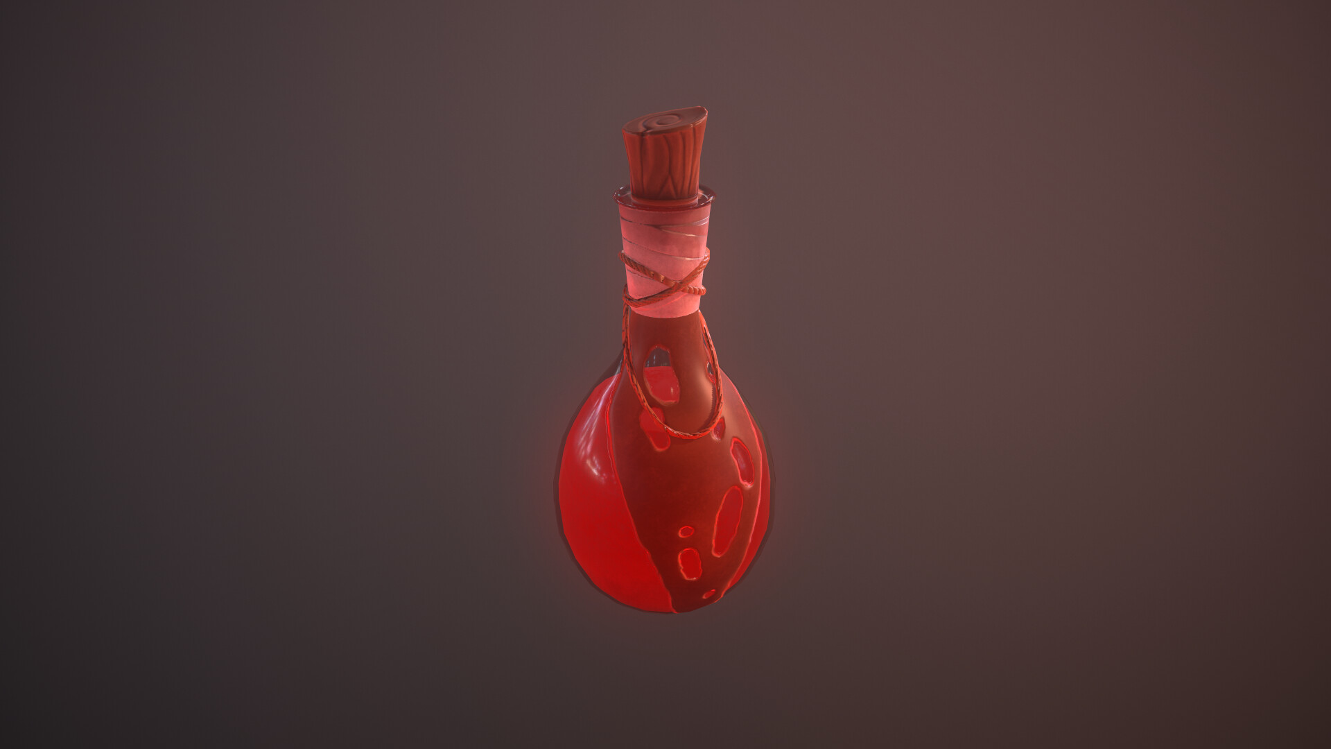 ArtStation - Stylized Health Potion