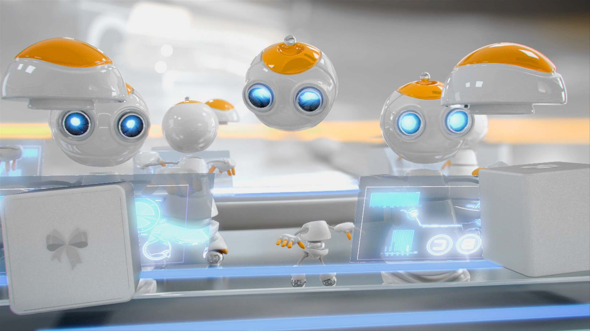 ArtStation - Playful robot