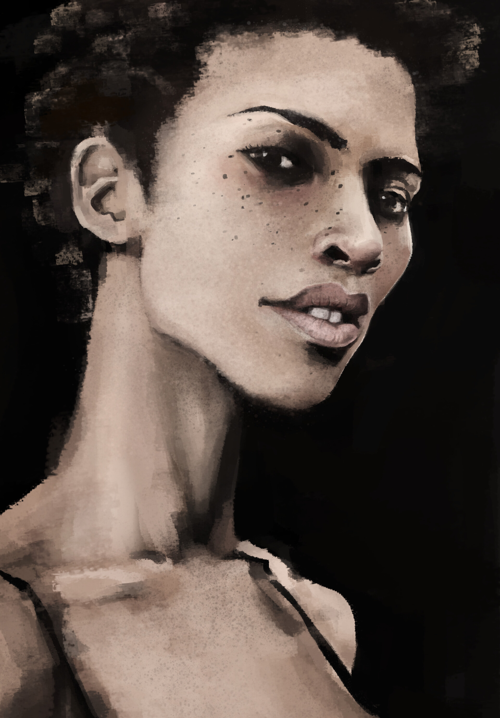 ArtStation - Portrait study