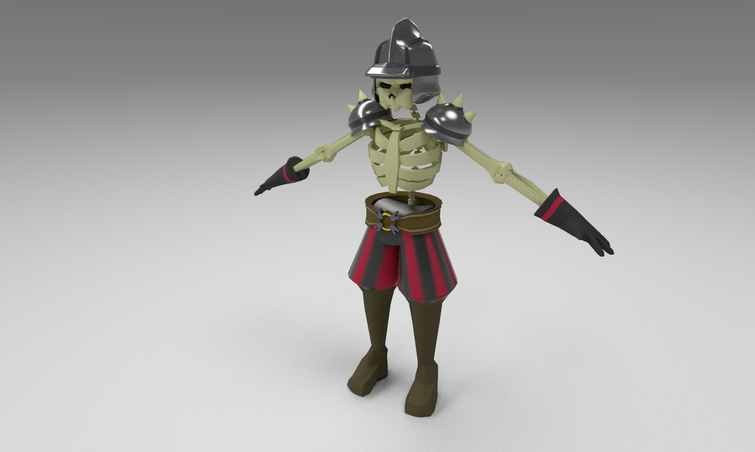 ArtStation - Warrior Skeleton