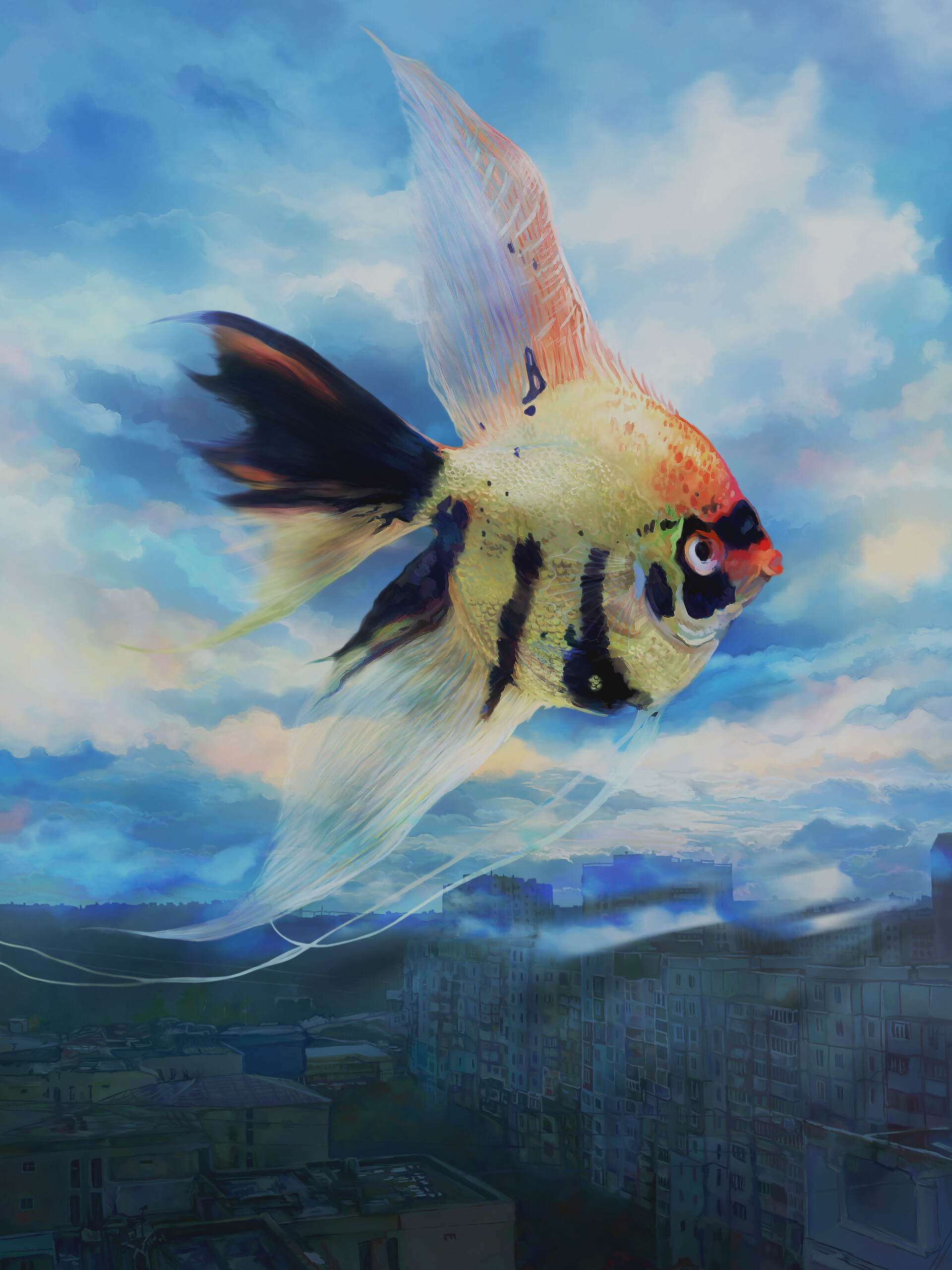 ArtStation - Peace Guardian Angelfish