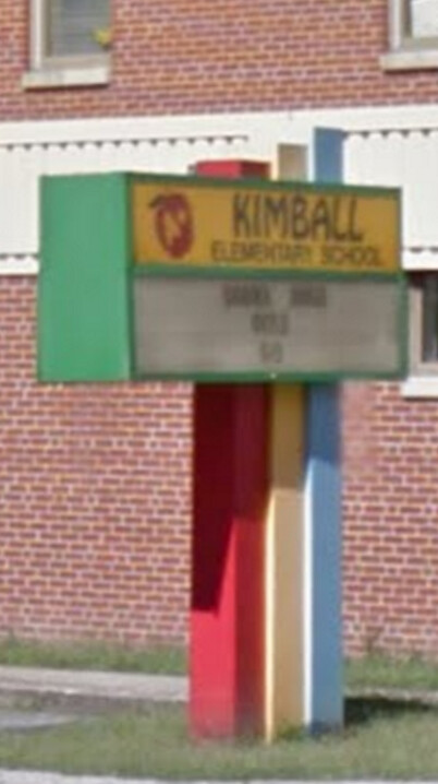 Jeffrey Bennett - Kimball Elementary School Sign.