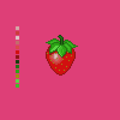 ArtStation - Pixel Strawberry