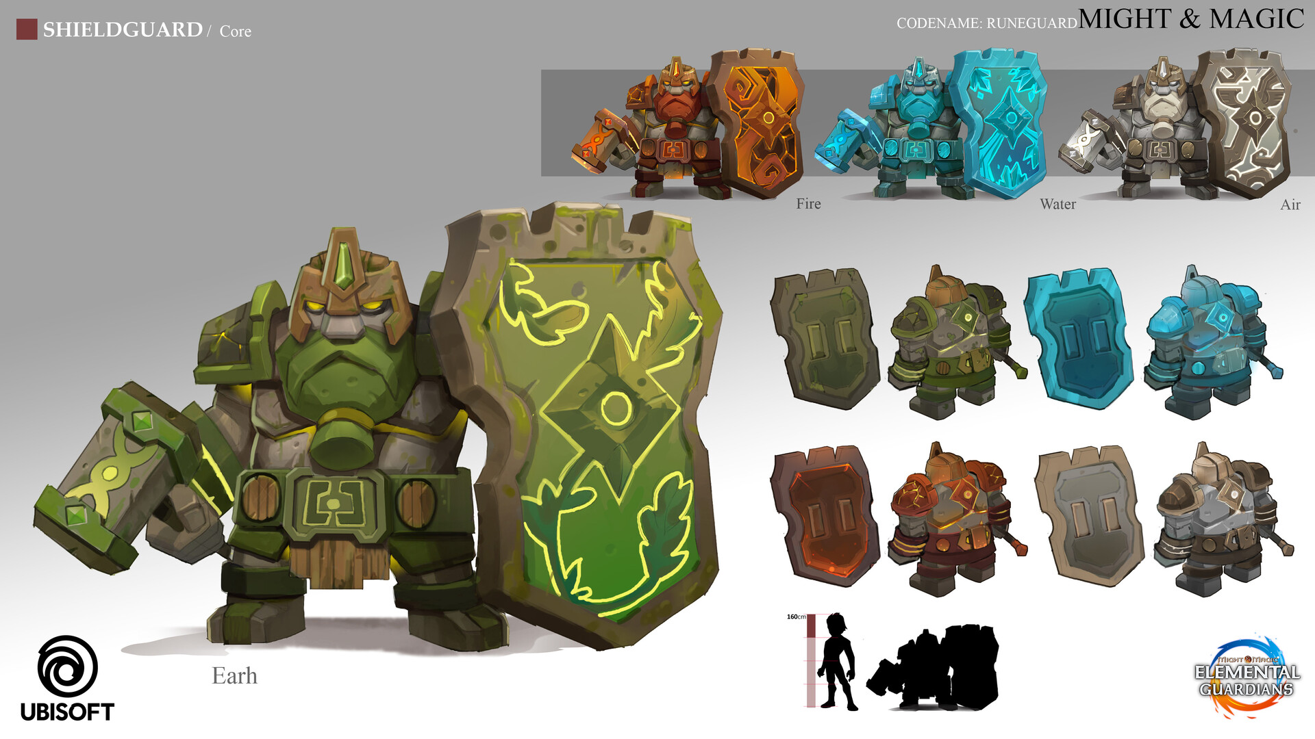 ArtStation - Shieldguard (Might & Magic Elemental Guardians)