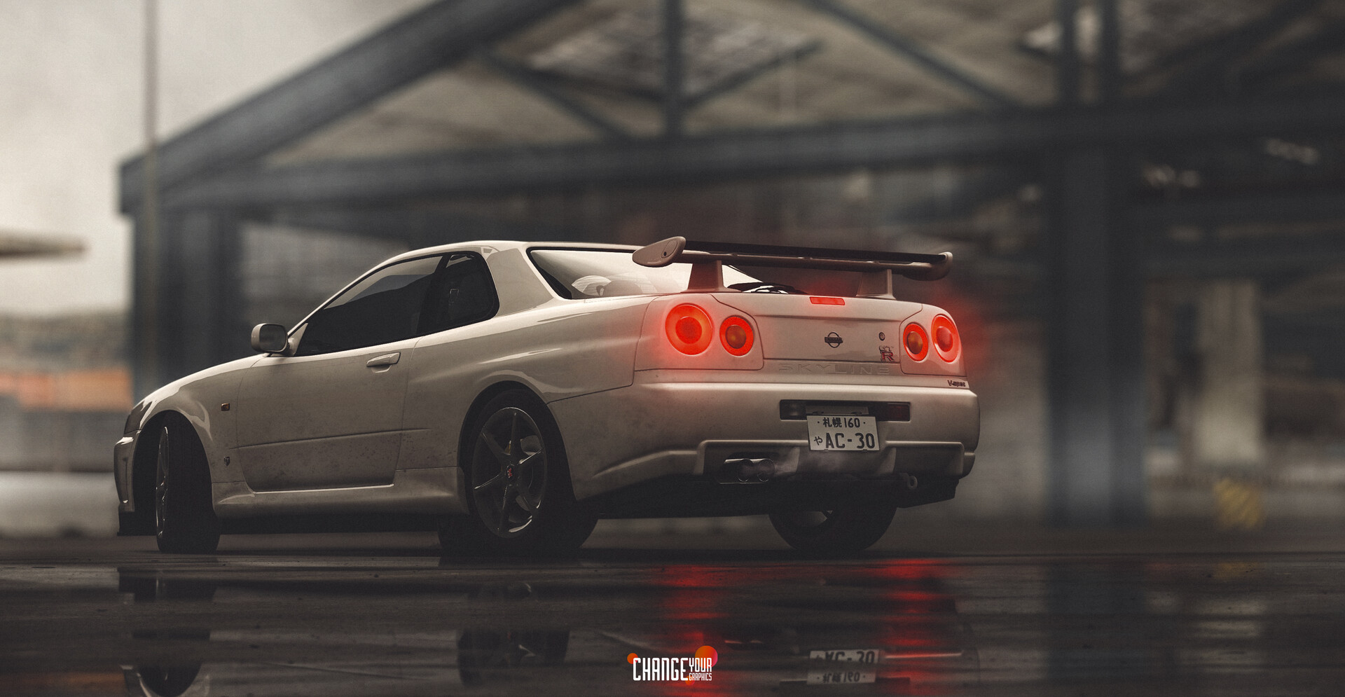 ArtStation - GT-R34