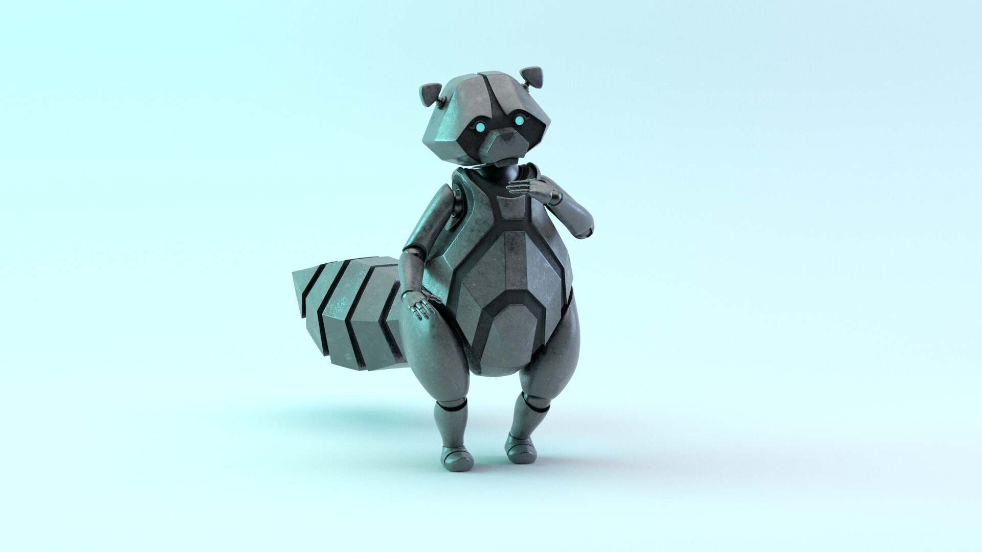 ArtStation - Racoon-Robot