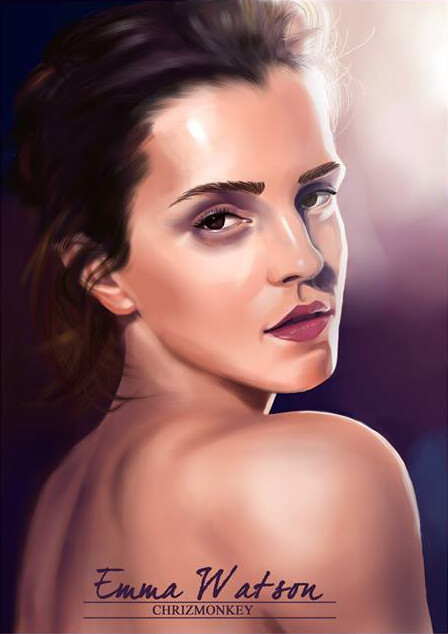 ArtStation - Emma Watson