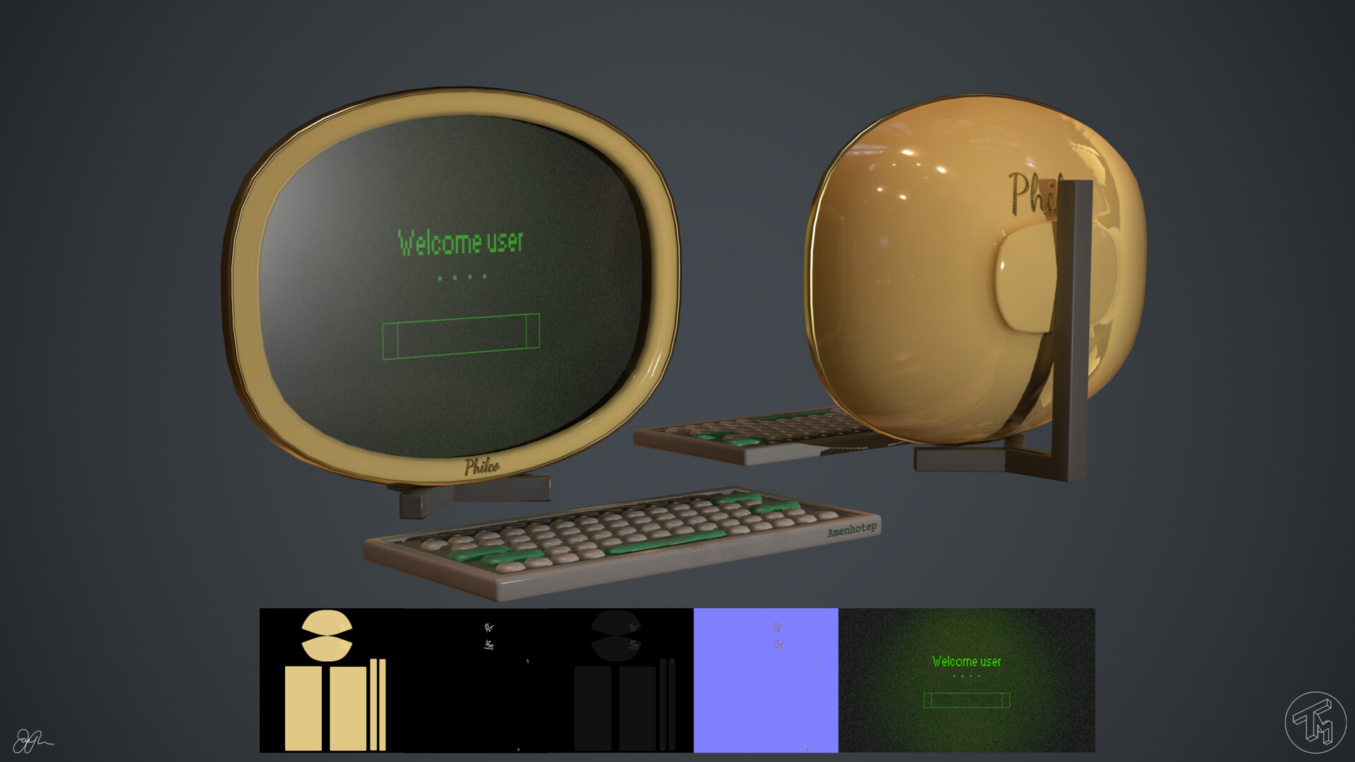 Taylor Olbison - The World of Tomorrow - Retro-futuristic Interior Game ...