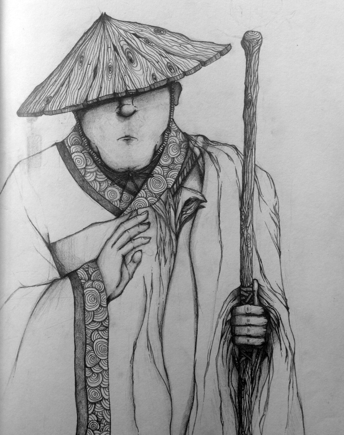 ArtStation - Monk Sketch