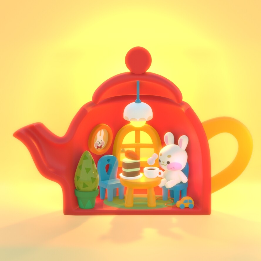 ArtStation - Tea House