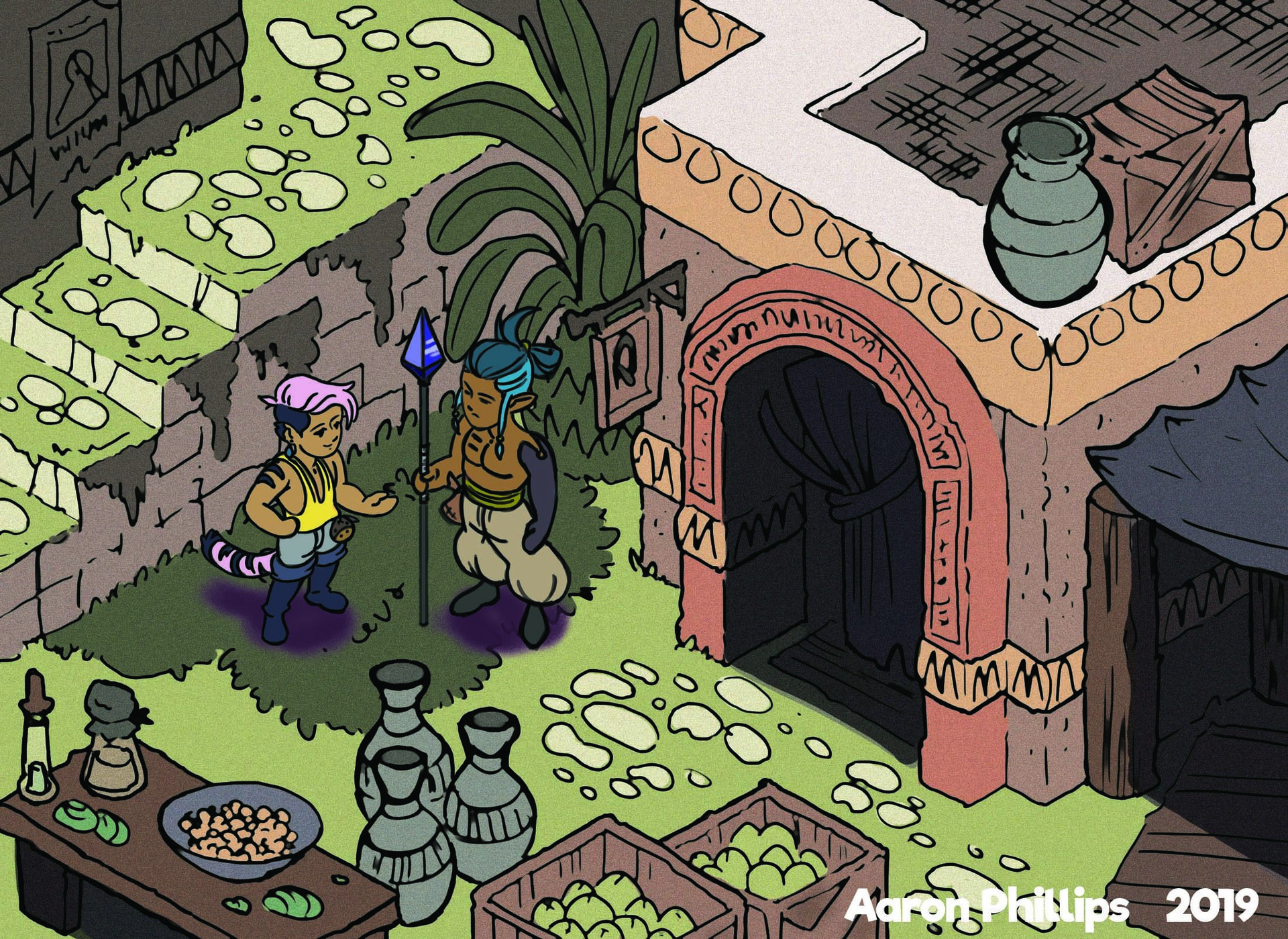 ArtStation - Isometric fantasy game concept