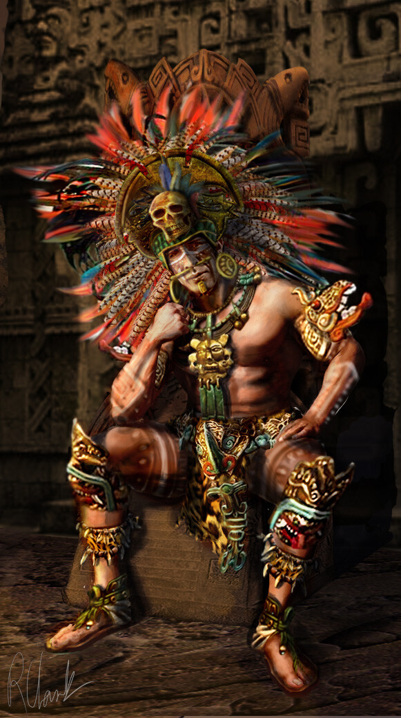ArtStation - Aztec Chief