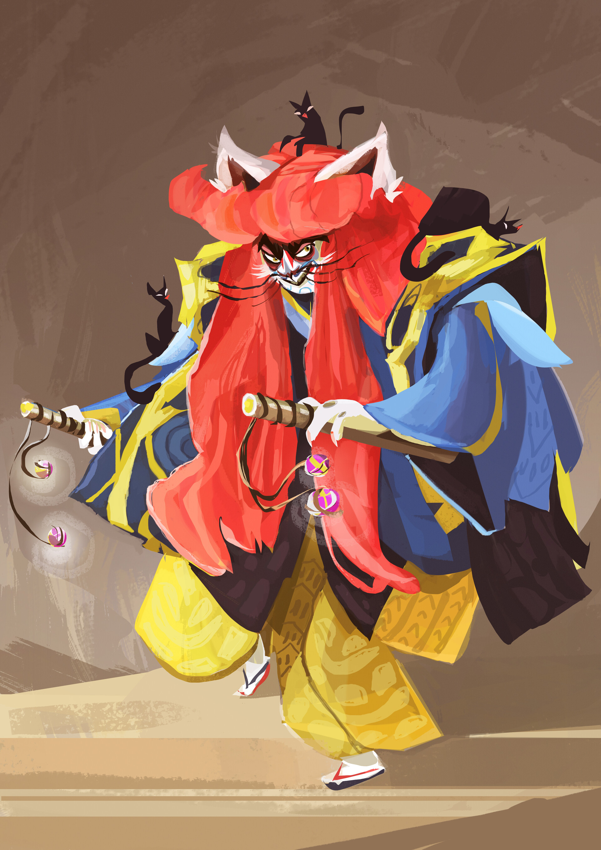 ArtStation - Kabuki actor