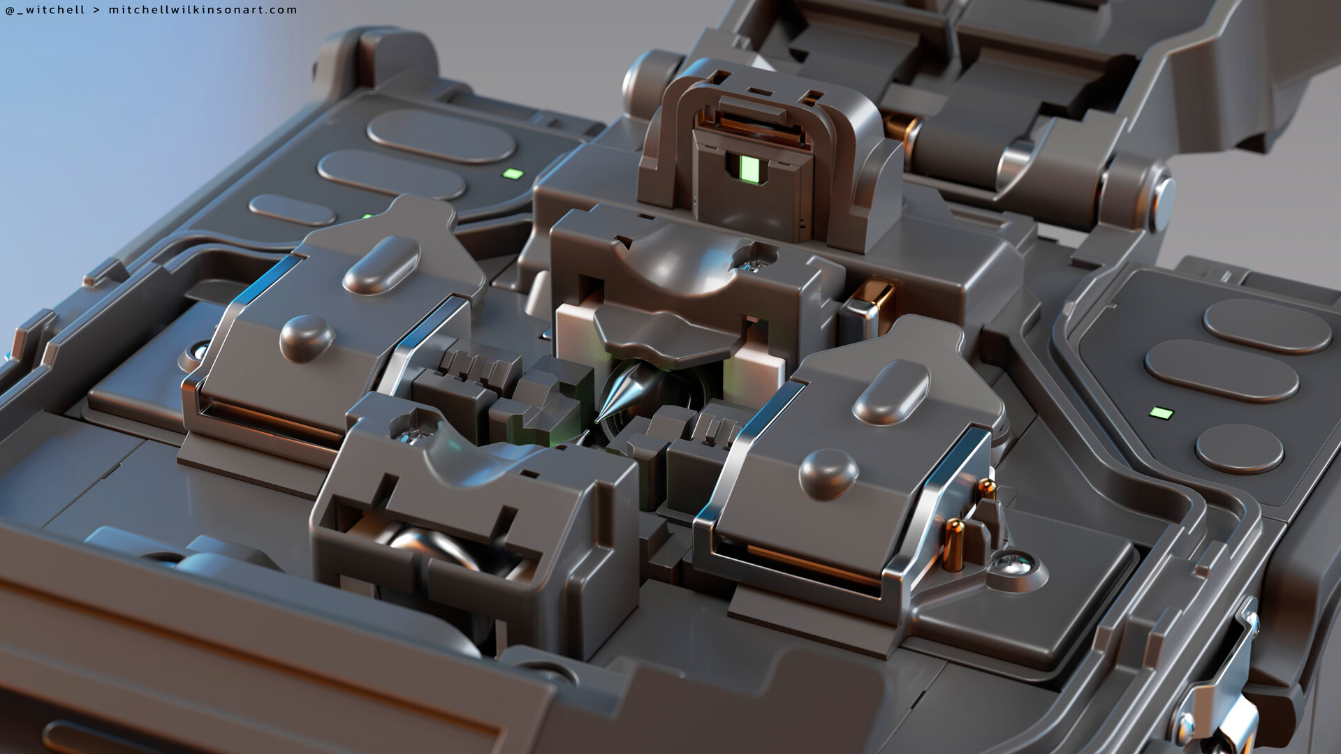 ArtStation - Fiber Optic Splicer