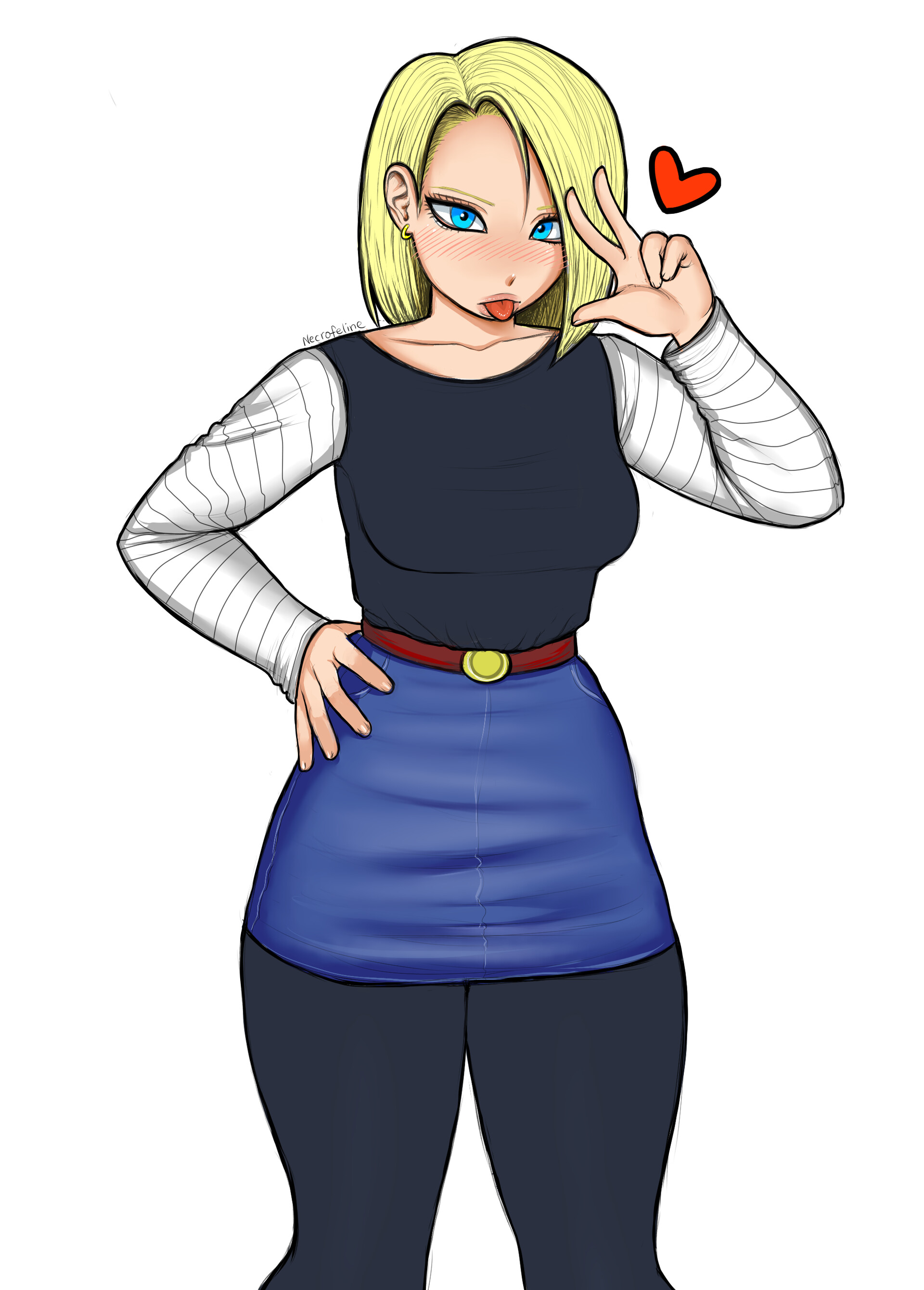 ArtStation - android 18
