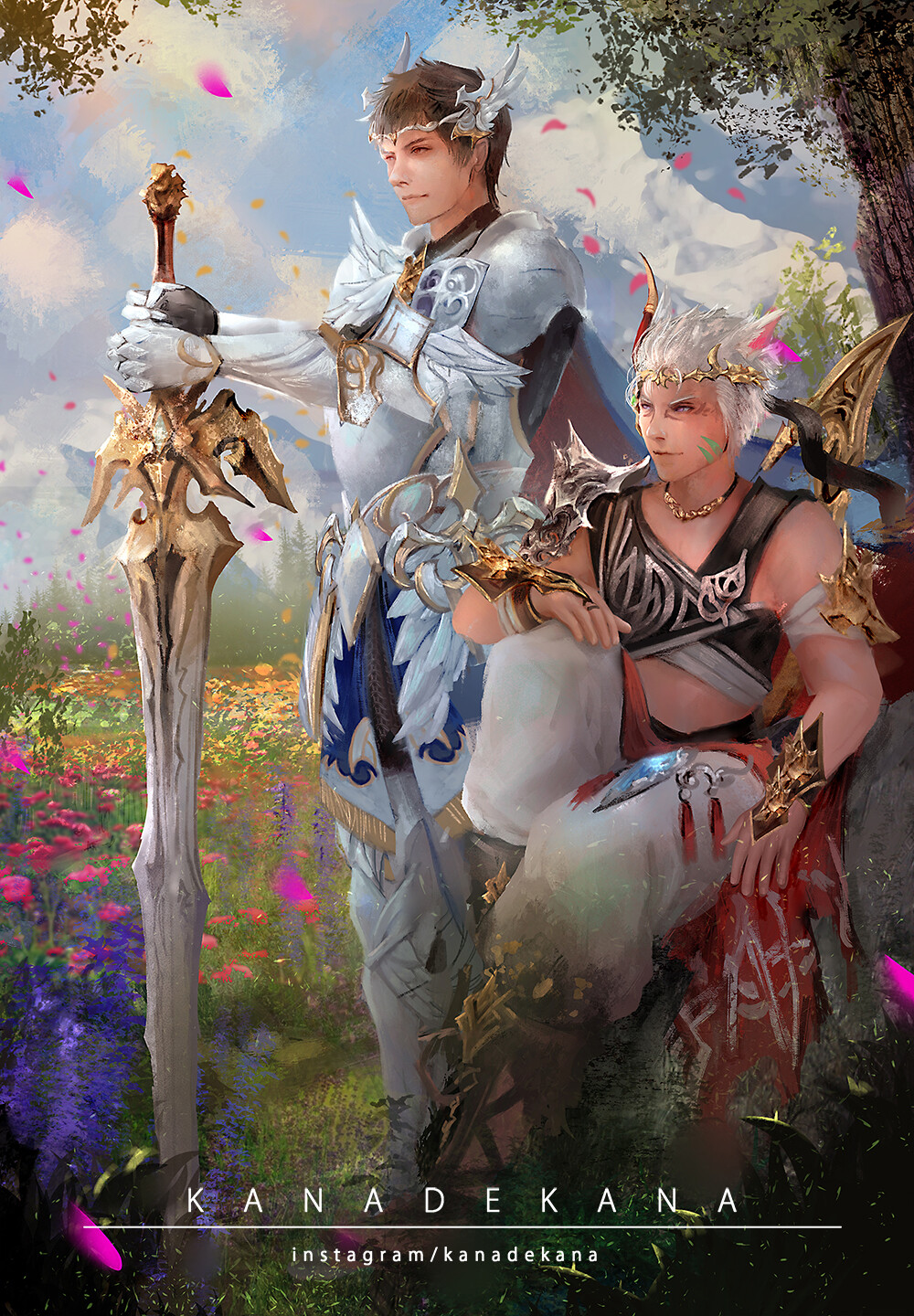 ArtStation - FFXIV OC Commission