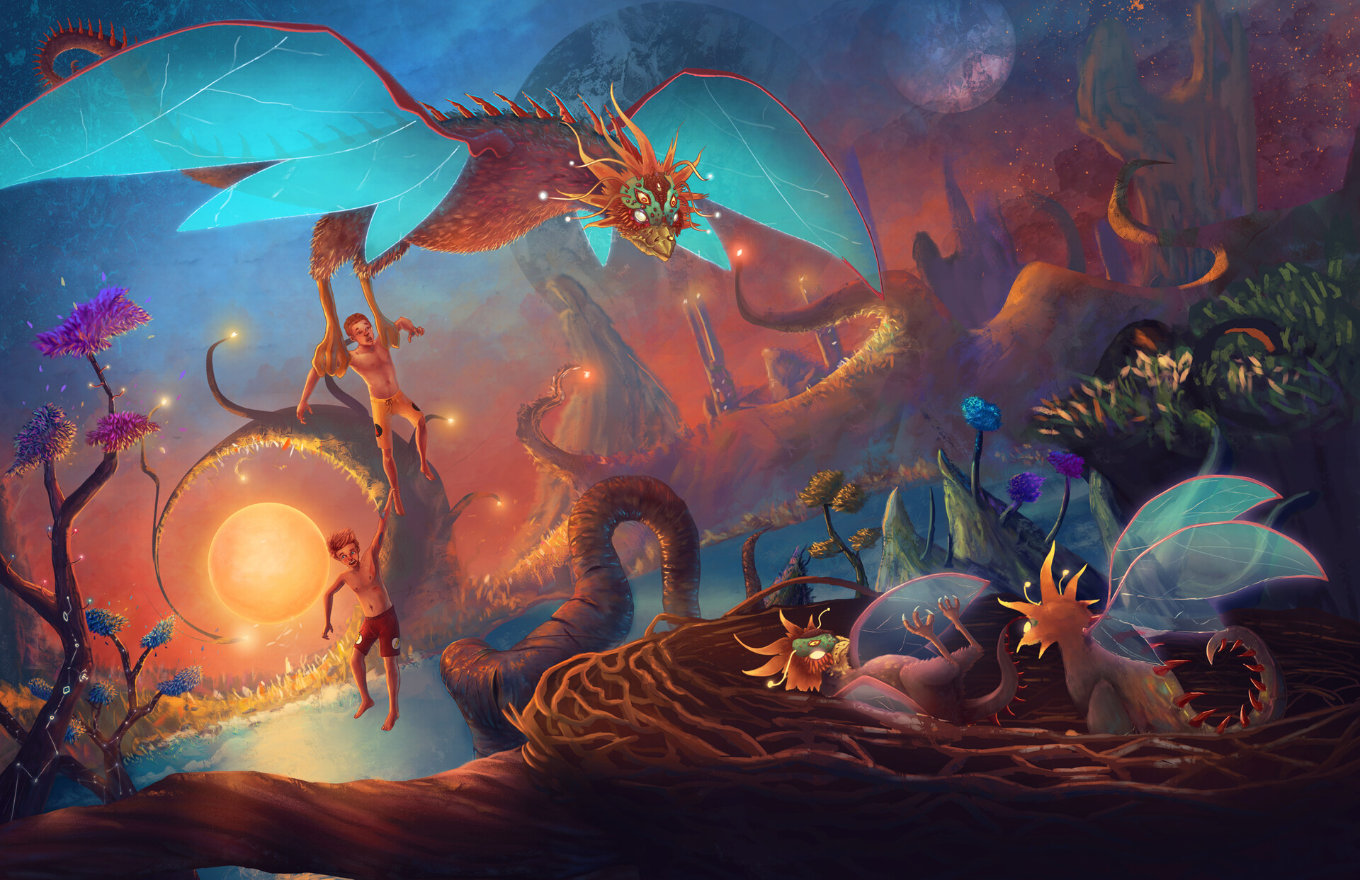 ArtStation - Alien planet