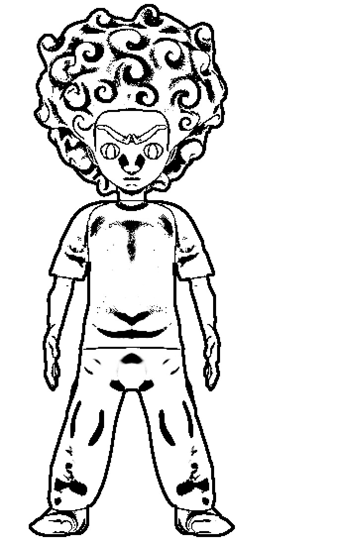Huey Freeman Coloring Pages