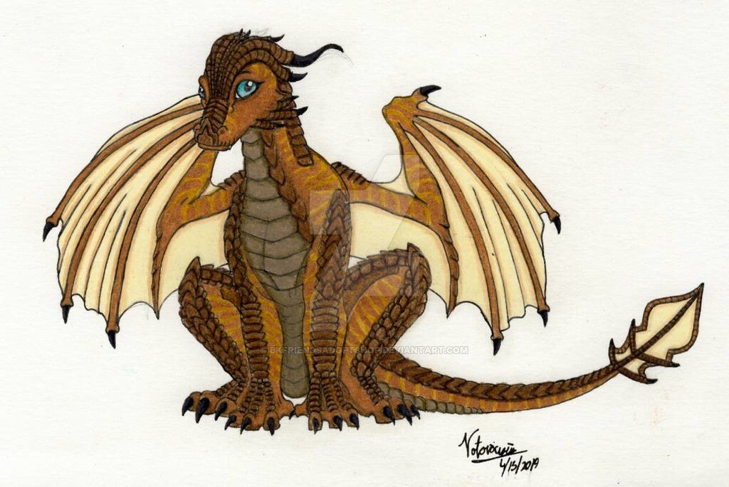 ArtStation - Brown Dragon
