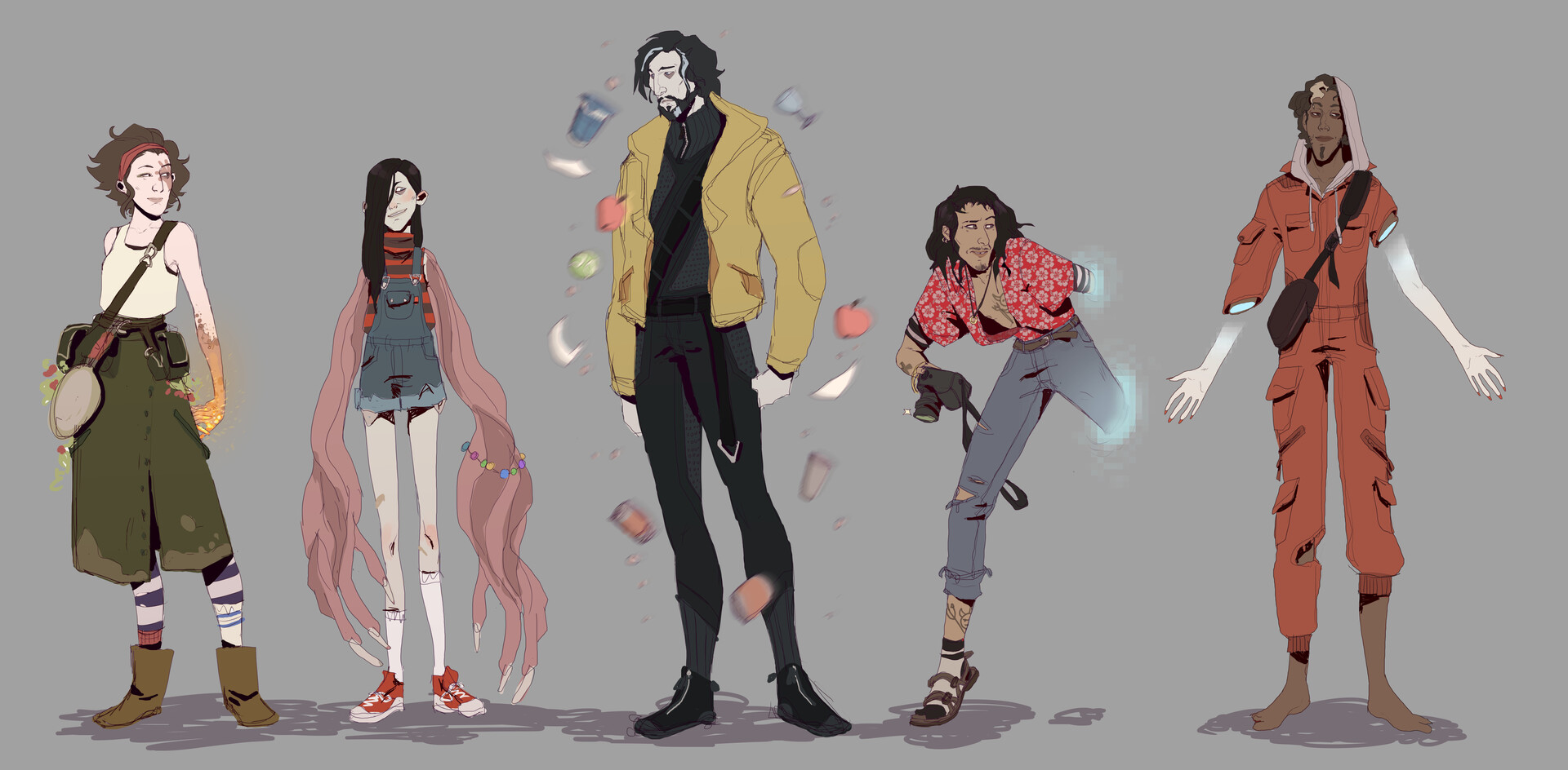 ArtStation - TOAST character designs