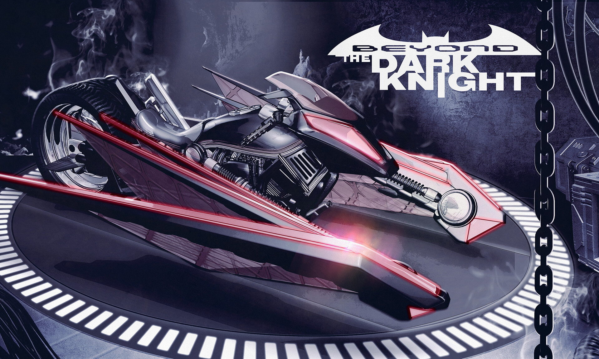 Hal Laren - Beyond The Dark Knight Bike Design