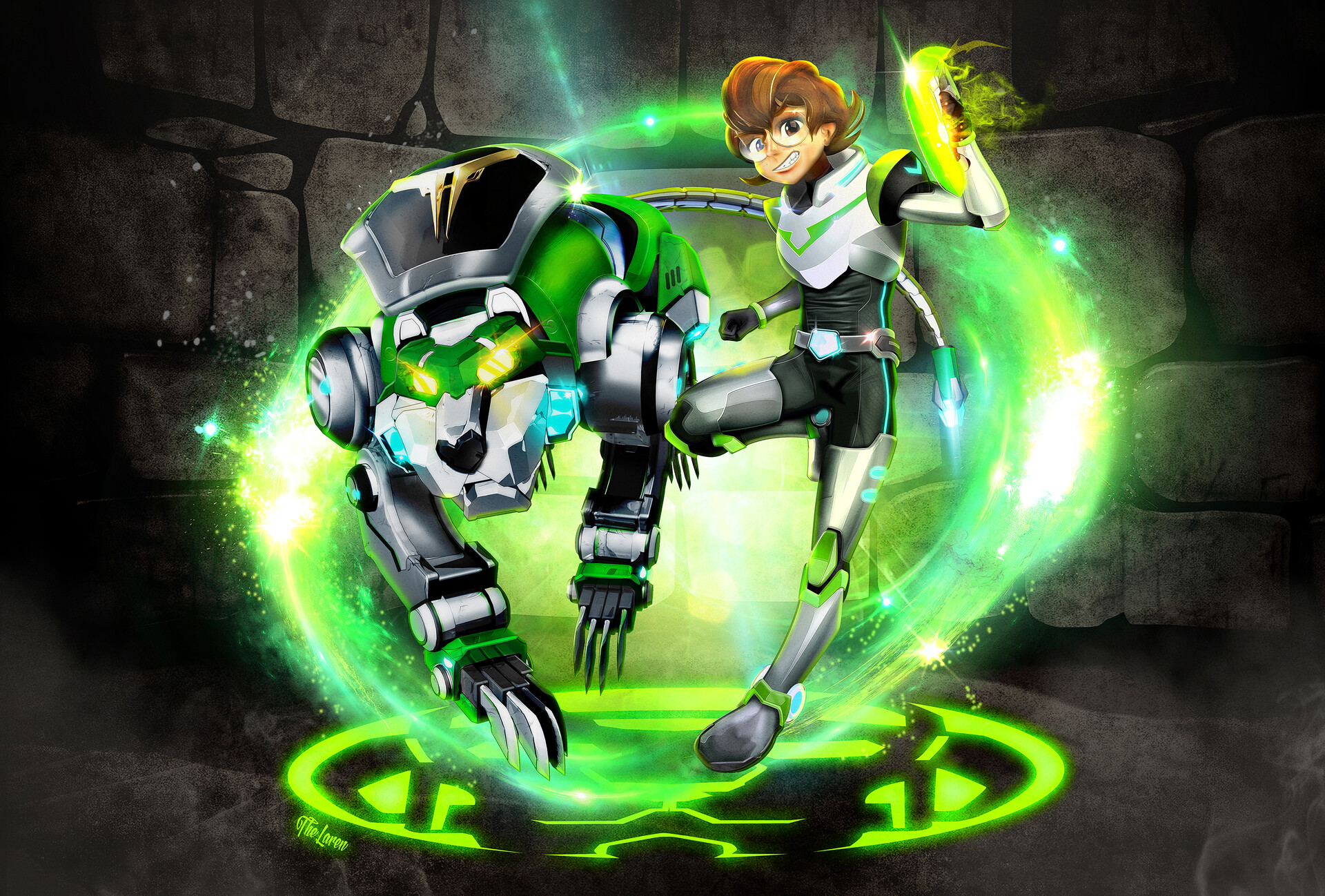 Voltron Green Lion