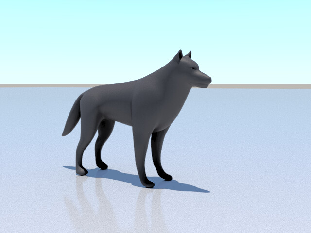 ArtStation - Wolf Model