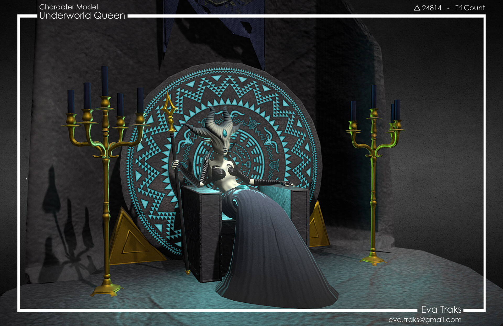 ArtStation - Demon Queen