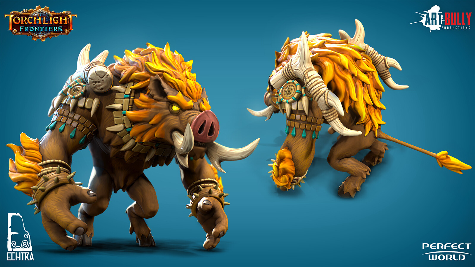 Art Bully Productions - Torchlight 3 - Characters, Monsters, Pets - 01