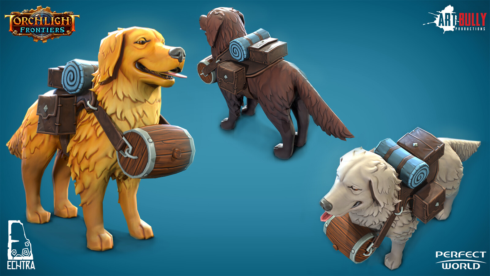 Art Bully Productions - Torchlight 3 - Characters, Monsters, Pets - 01