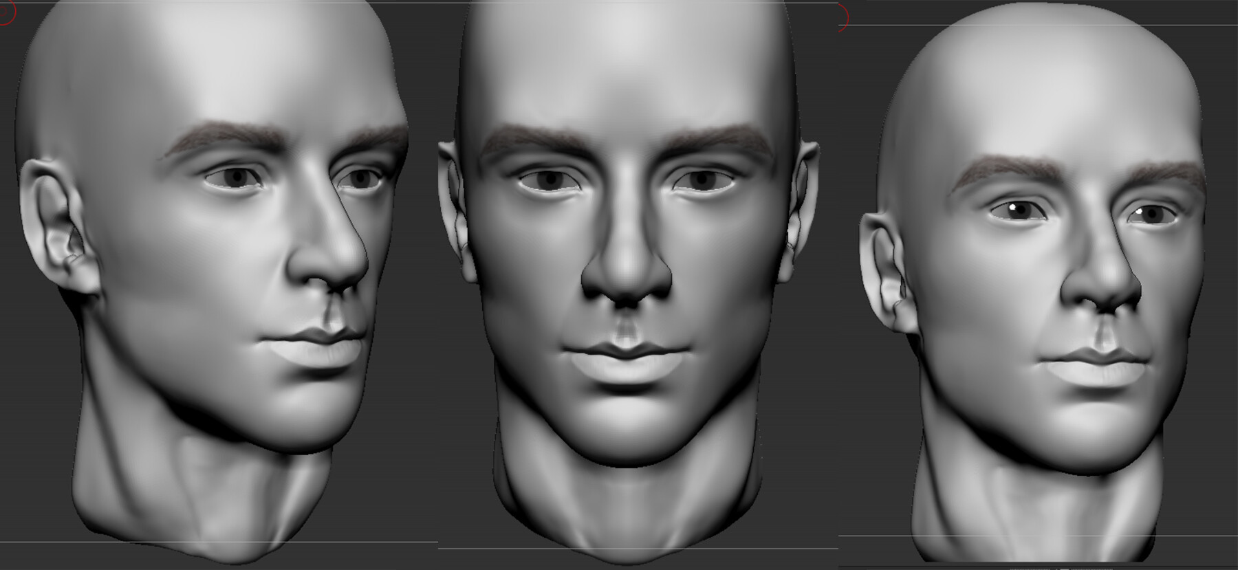 ArtStation - Zbrush face