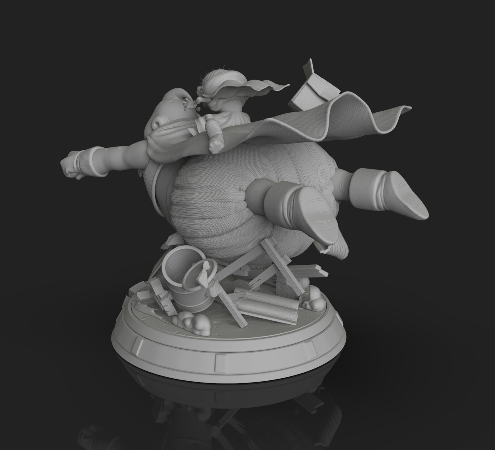 3Dsero - Majin Boo & Babidi (Fan Art)