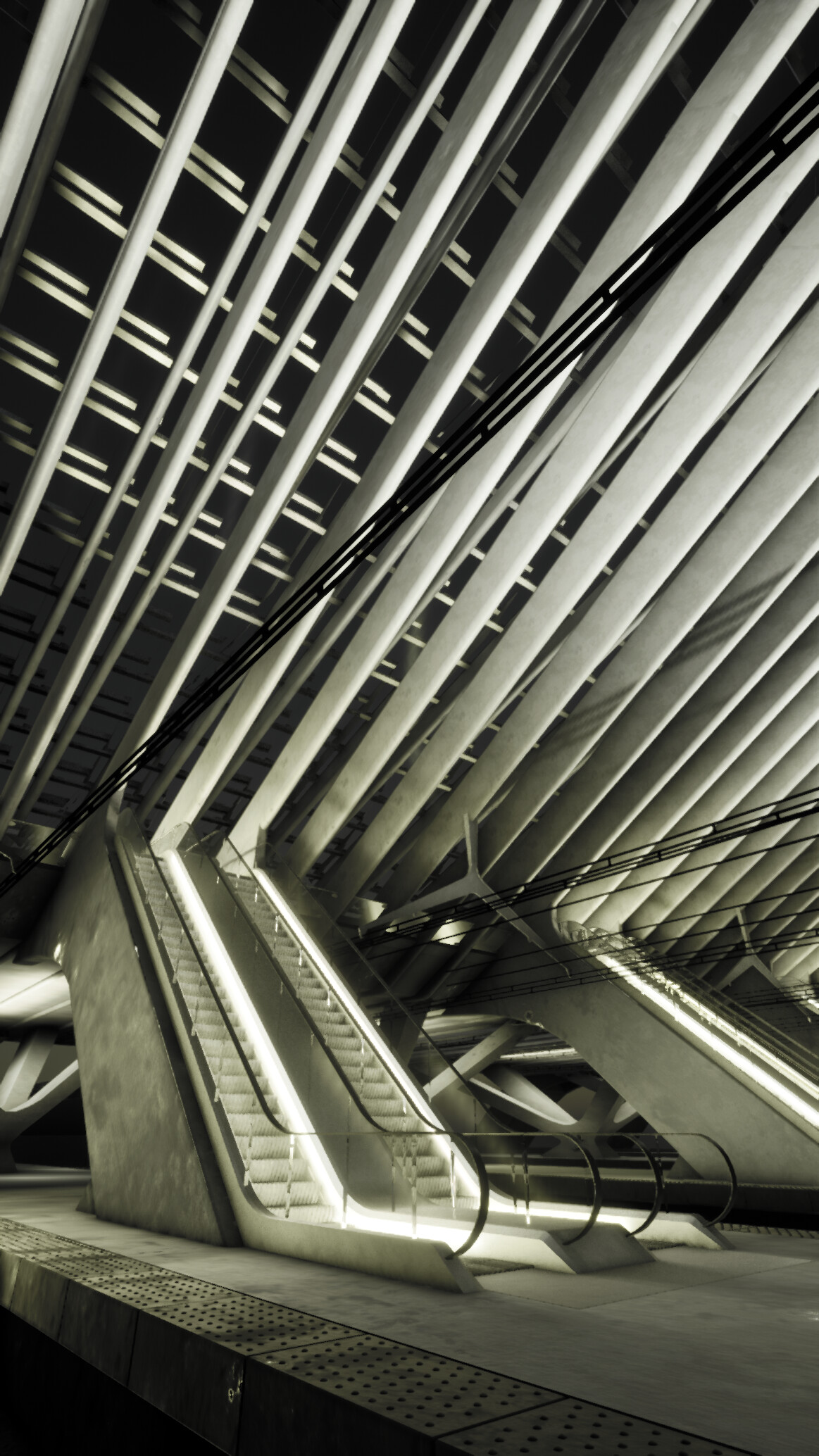 ArtStation - ArchViz Station Liège Calatrava