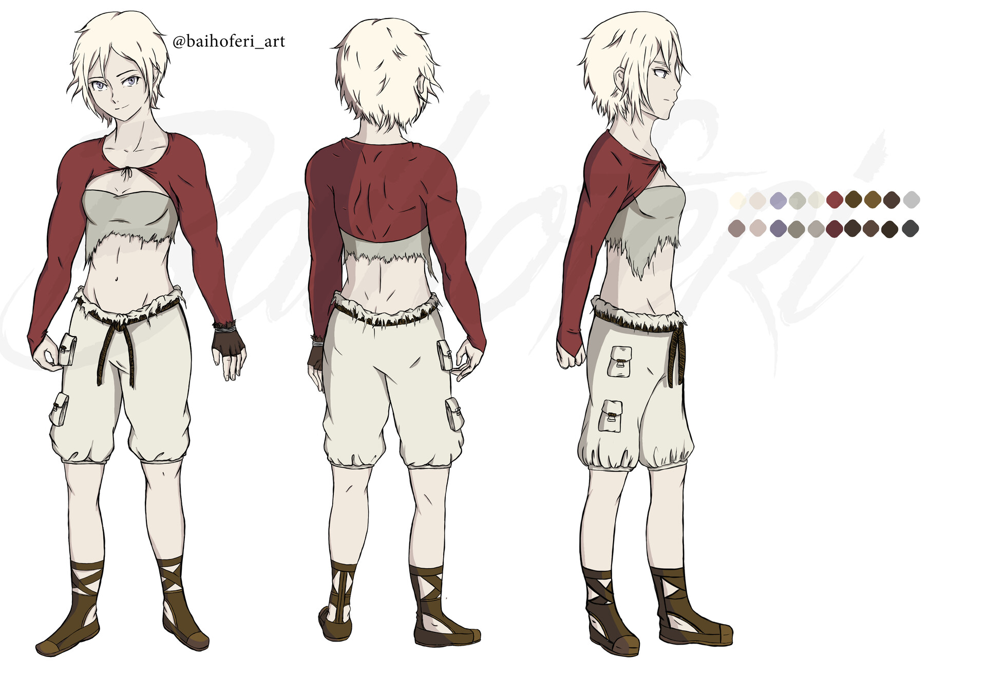 ArtStation - Altair, main character of my own proyect "Argrite"