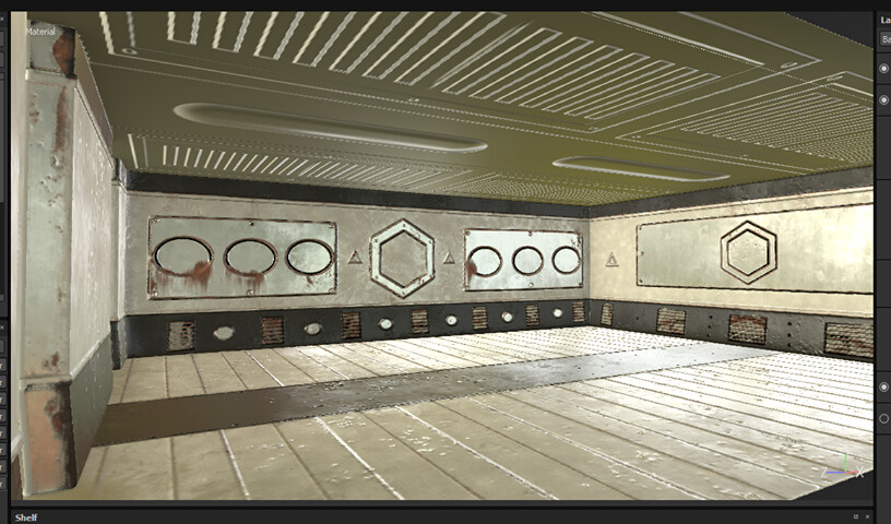 ArtStation - Space Station Lobby + Chambers