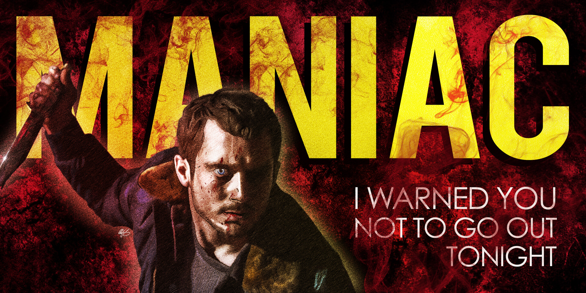 ArtStation - 'Maniac' Poster Design.