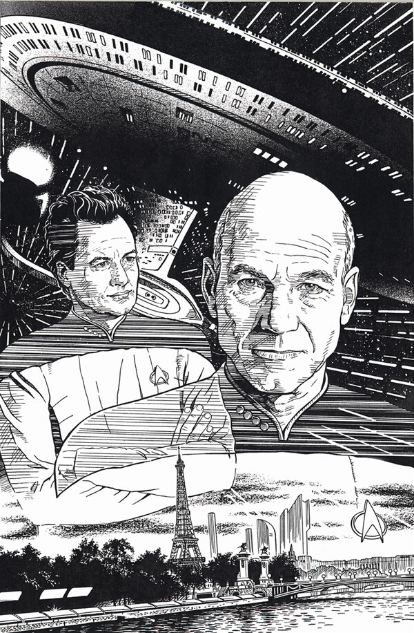 ArtStation - STAR TREK: THE NEXT GENERATION: Q Returns Again!