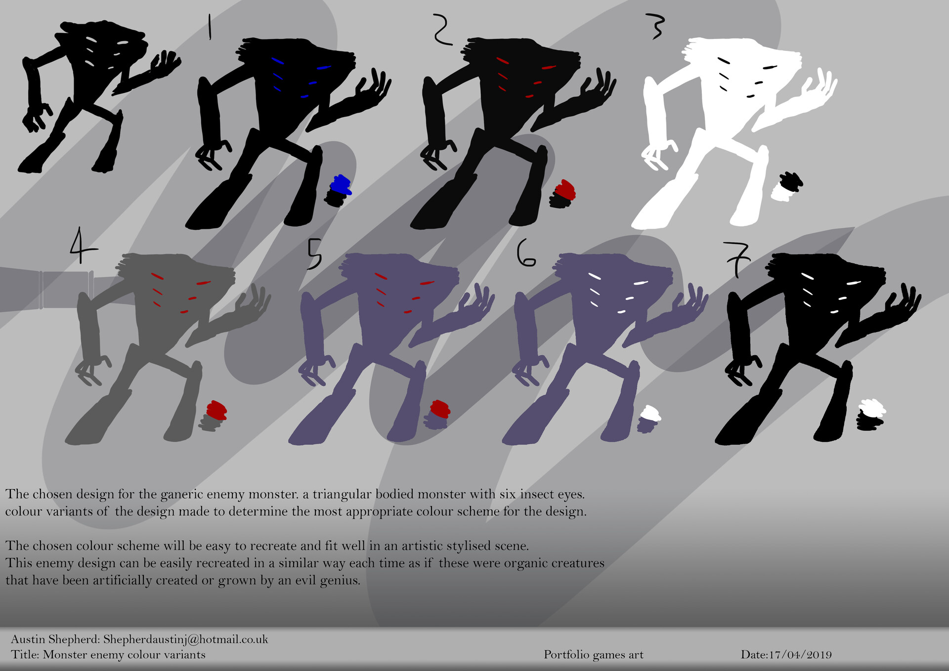 Austin Shepherd - Enemy monster grunt