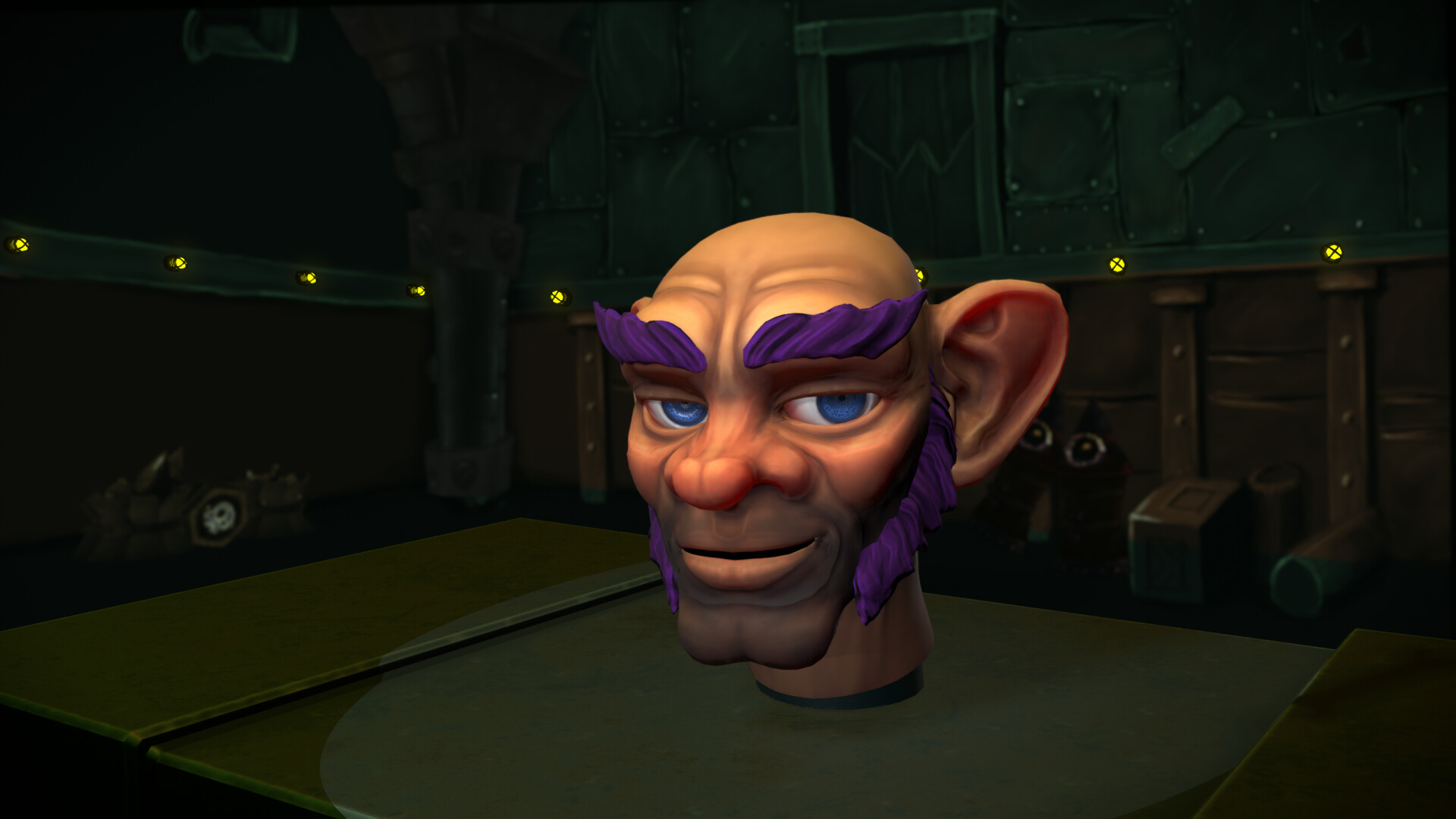 ArtStation - Mecha Gnome Head